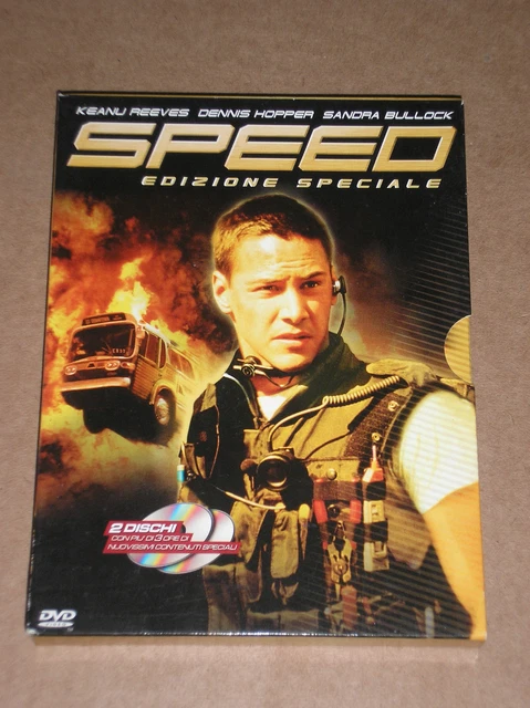 SPEED DVD (2002) Keanu Reeves, Sandra Bullock & Dennis Hopper. 2 Disc ...