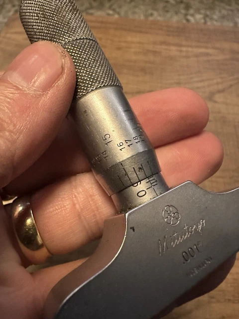 MITUTOYO ANALOG DEPTH Micrometer Parts for Repair Or Spares £4.38 ...