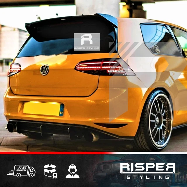 VOLKSWAGEN GOLF MK7 7.5 Gti Gtd 2012-2020 - Osir Style Rear Spoiler ...
