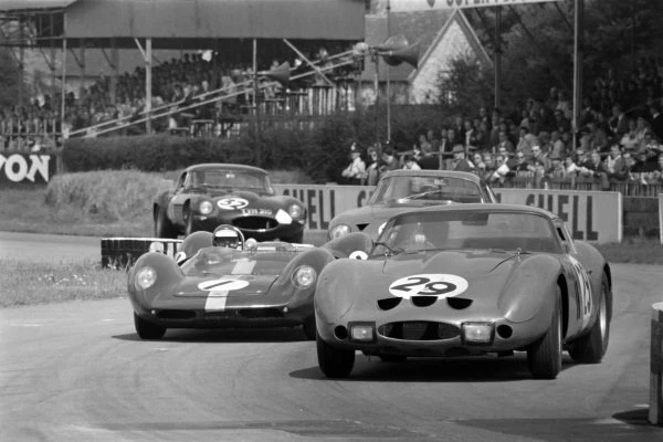 TONY MAGGS, DAVID Piper, Ferrari 250 GTO Sports Car 1964 Racing Old ...
