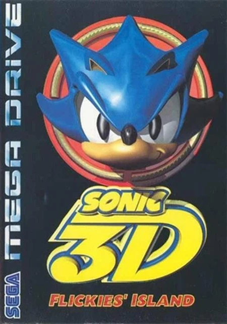 SONIC 3D FLICKIES' Island - Sega Mega Drive Action Adventure Video Game ...