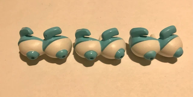 MR. POTATO HEAD: Eyes: Teal pupils & eyebrows (Qty 3) £3.00 - PicClick UK