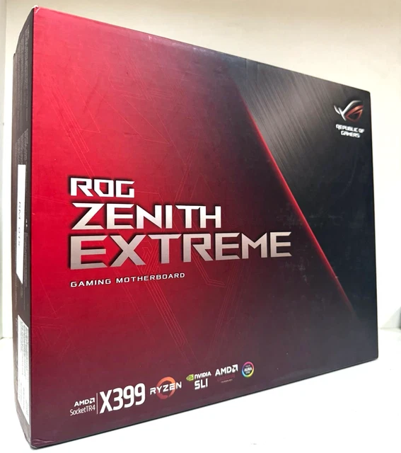 NEW! ASUS ROG ZENITH EXTREME-Gaming Motherboard-Socket TR4-AMD X399-ThreadRipper £399.99 ...