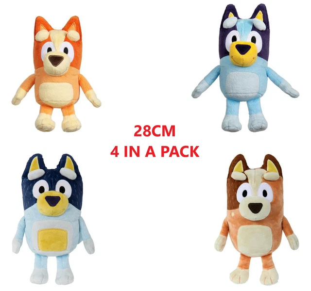 BLUEY BINGO MUM Dad Plush Soft Toy Cuddle Toy UK £17.95 - PicClick UK