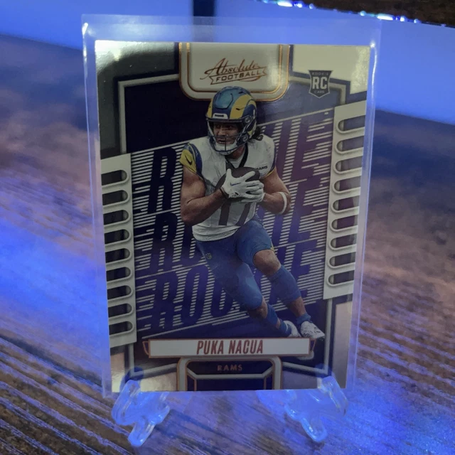 2023 PANINI ABSOLUTE Football PUKA NACUA RC #189 Base Los Angeles Rams ...