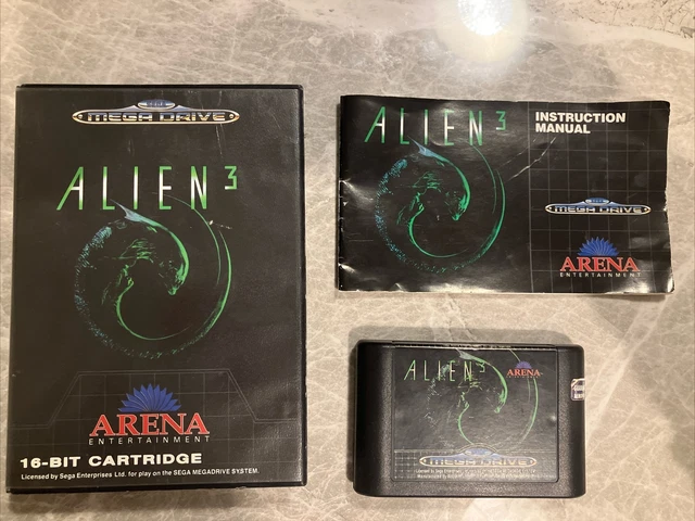ALIEN 3 SEGA Mega Drive Game Complete With Manual $44.73 - PicClick CA