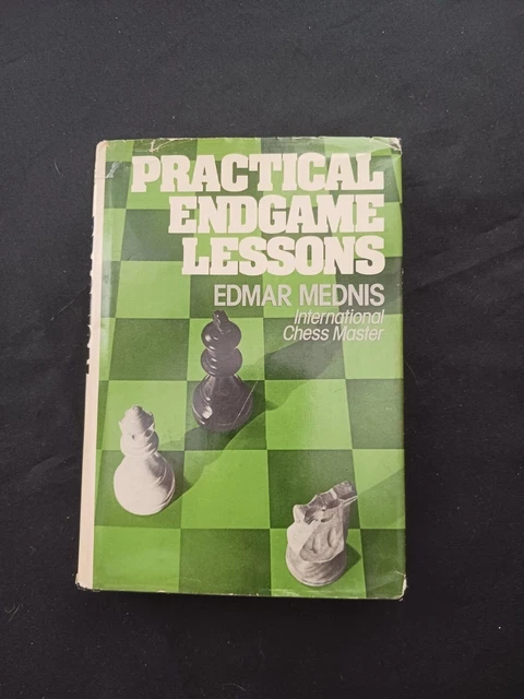 EDMAR MEDNIS PRACTICAL Endgame Lessons - First Edition, Hardcover $20. ...