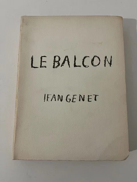 JEAN GENET - Le Balcon. Marc Barbezat, 1960 EUR 4,40 - PicClick FR