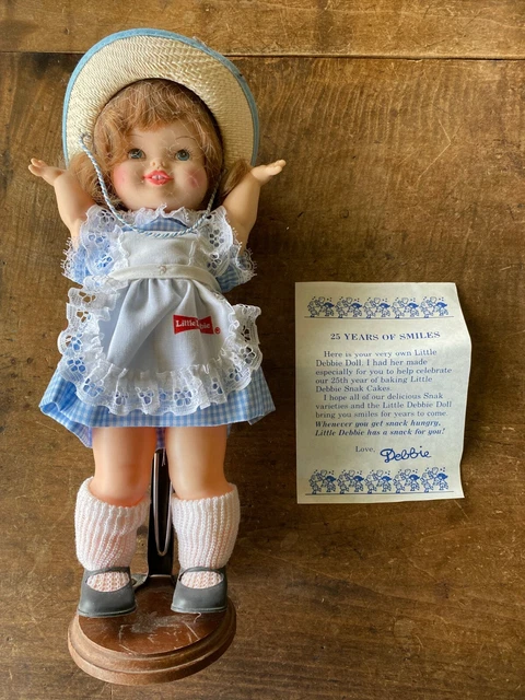 LITTLE DEBBIE 25TH Anniversary Doll with Stand 1984 £27.18 - PicClick UK