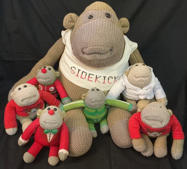 PG TIPS TEA Large SIDEKICK MONKEY and chimp friends £32.99 - PicClick UK