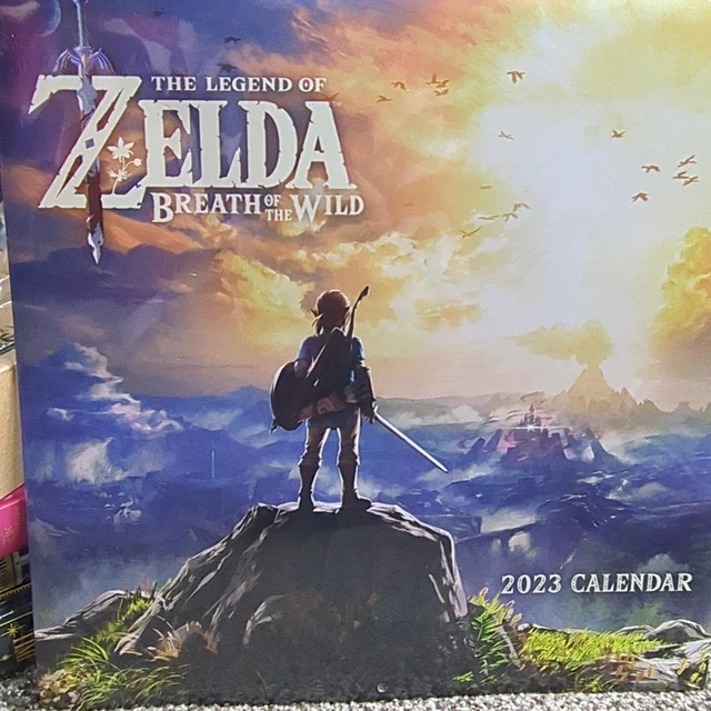 ABRAMS, LEGEND of Zelda Breath of the Wild 2023 Wall Calendar EUR 15,54 ...