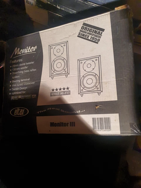 ELTAX MONITOR III Main / Stereo Speakers £104.70 - PicClick UK