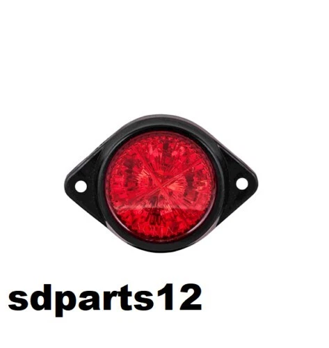 FEU ROUGE 24V Led Feu De Gabarit Signalisation Camions Remorques ...