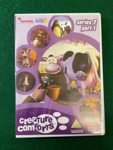 CREATURE COMFORTS SERIES 2 Part 1 Aardman Pg Dvd £2.49 - PicClick UK