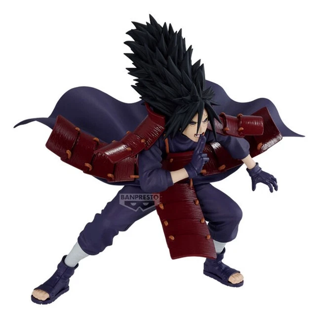 NARUTO SHIPPUDEN MADARA Uchiha Vibration Stars Figura 17cm Banpresto ...