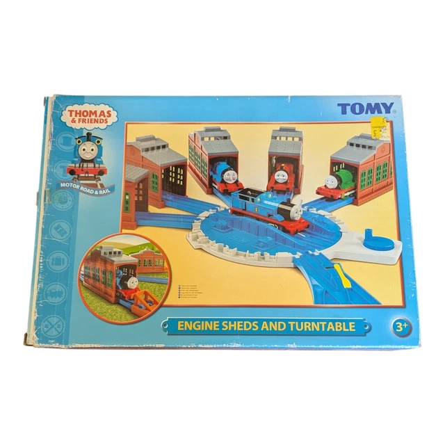 THOMAS & FRIENDS Tomy Engine Sheds And Turntable 3+ £23.60 - PicClick UK
