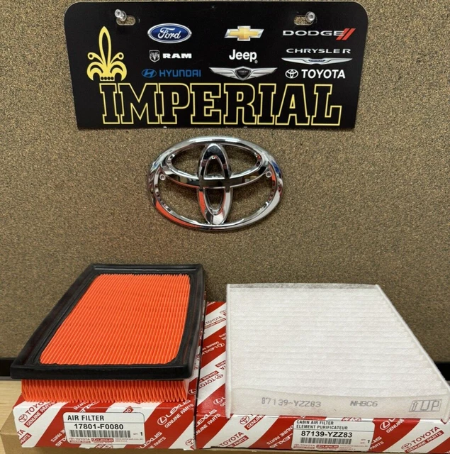 2023-2025 TOYOTA CROWN Engine Air Filter And Cabin Filter Oem $85.34 ...