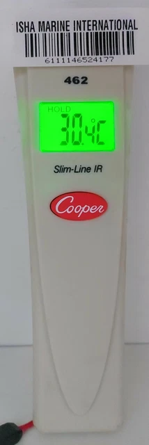 COOPER 462 IR Laser Slim-Line Infrared Thermometer 630-670nm £117.95 ...