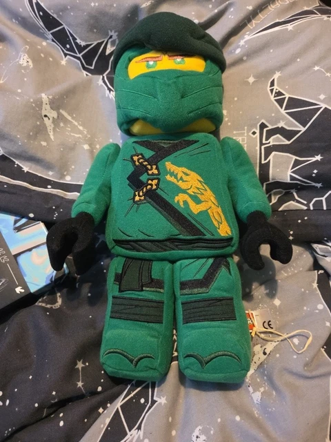 LEGO NINJAGO LLOYD Green Ninja Plush Mini Figure Soft Toy By Manhattan ...