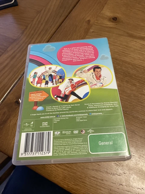 PLAY ALONG WITH Sam DVD Nick Jr rare Australian Release Starring Sam ...