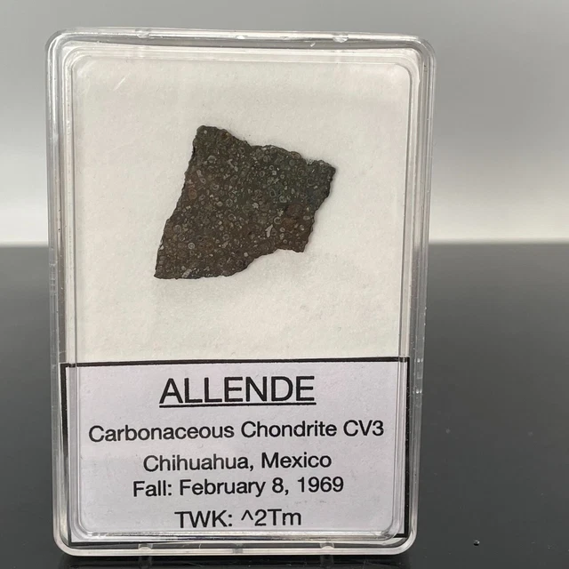 METEORITE ALLENDE CARBONACEOUS chondrite CV3 EUR 63,96 - PicClick IT