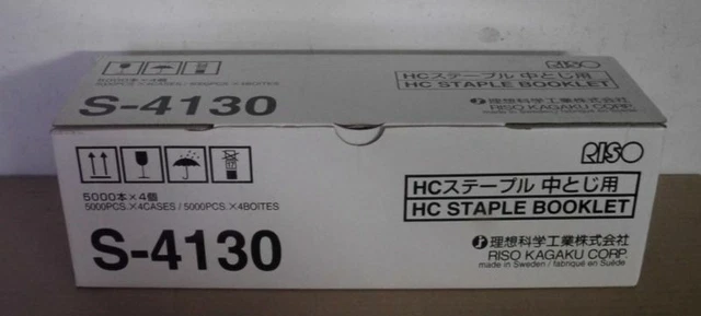 RISO S-4130 Staples Klammern HC StapleBooklet für ComColor 3010 ...