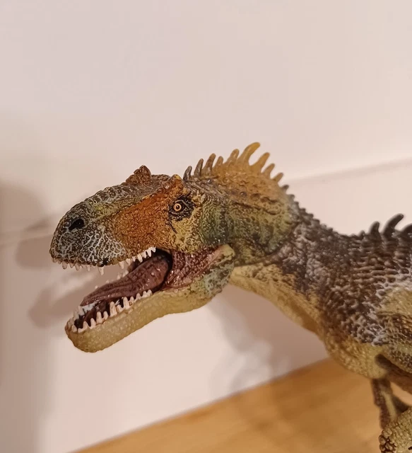 PAPO REALISTIC DINOSAUR Allosaurus Action Figure Hinged Jaw Prehistoric ...