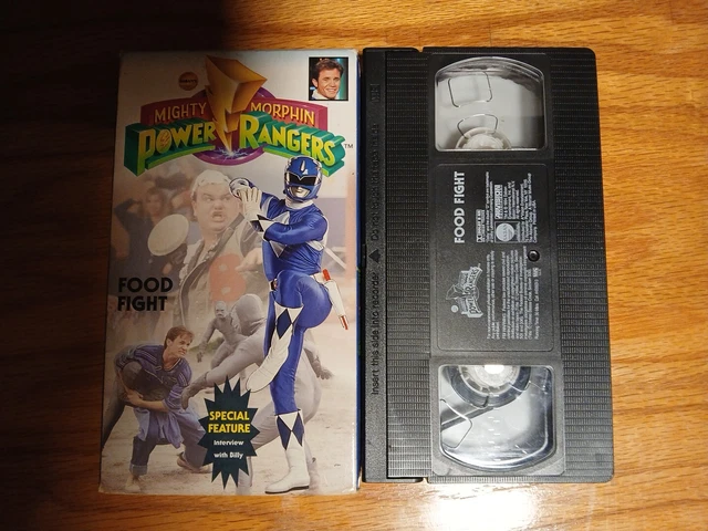 MIGHTY MORPHIN POWER Rangers - Food Fight (VHS) £4.33 - PicClick UK