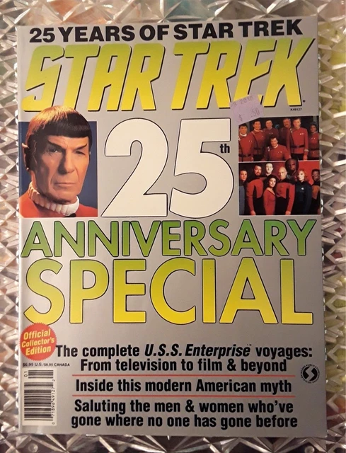 25 YEARS OF STAR TREK - 25TH Anniversary Collector's Edition - PB EUR 4 ...