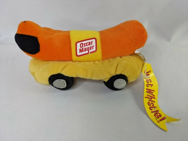 OSCAR MAYER HOTDOG Vehicle Bean Plush 7 Inch Kraft Foods Stuffed Animal ...