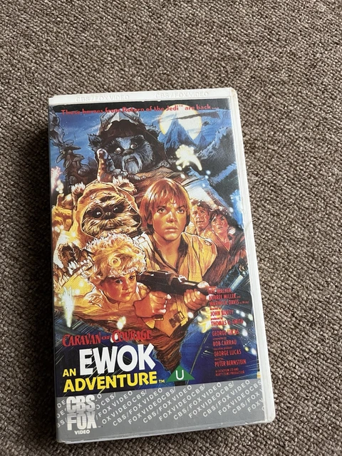 CARAVAN OF COURAGE An Ewok Adventure VHS 1985 Video Tape Star Wars Lucasfilm £16.32 - PicClick UK