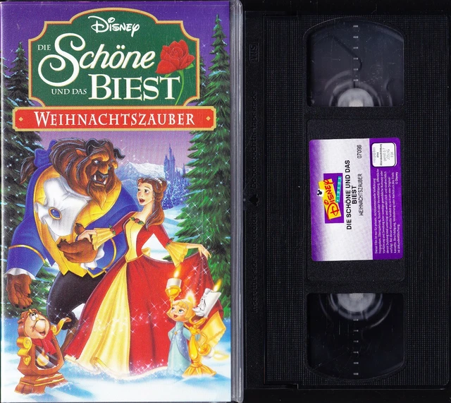 VHS DIE SCHÖNE und das Biest - Weihnachtszauber - Walt Disney - Videokassette £2.53 - PicClick UK