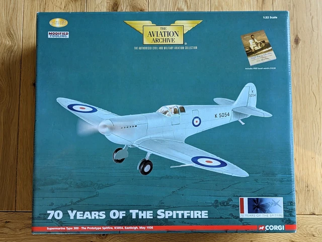 CORGI AIRCRAFT 1/32 Scale Aa33908 Supermarine Type 300- The Prototype ...
