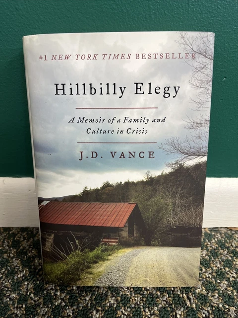HILLBILLY ELEGY BY JD Vance (VP Candidate) HARDCOVER 2016 Preowned nice ...