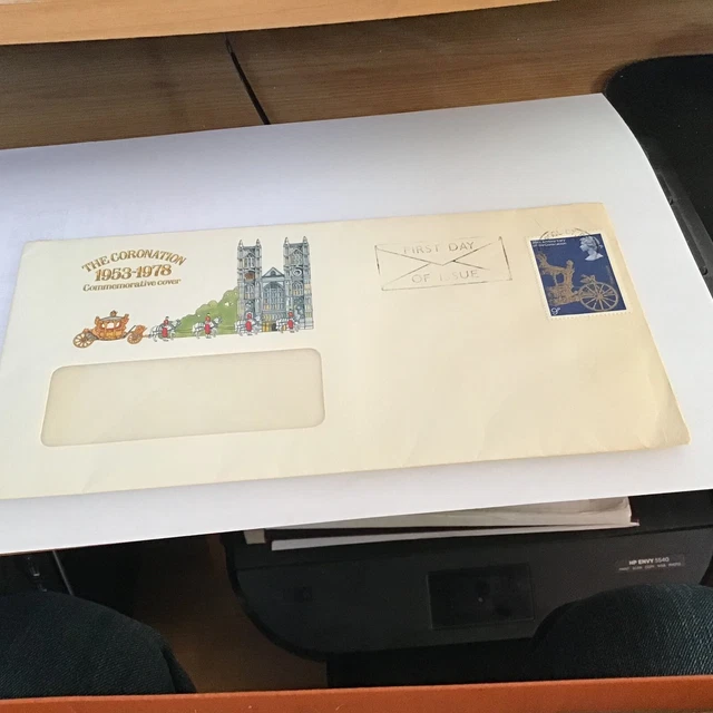 THE CORONATION 1953-78 *Commemorative Issue 1978* first day cover ...