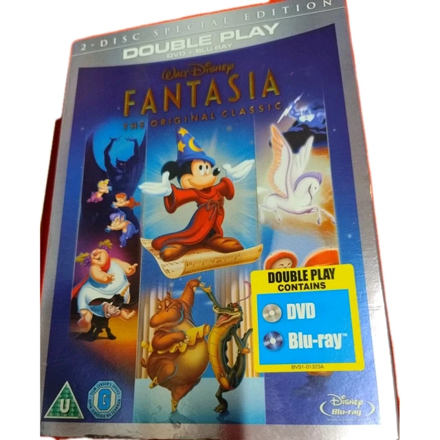 DISNEY FANTASIA.. 2-DISC Set Classic Dvd/ Blu-ray New And Sealed £4.01 ...