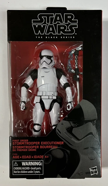 HASBRO STAR WARS Black Series 6” Sealed First Order Stormtrooper ...