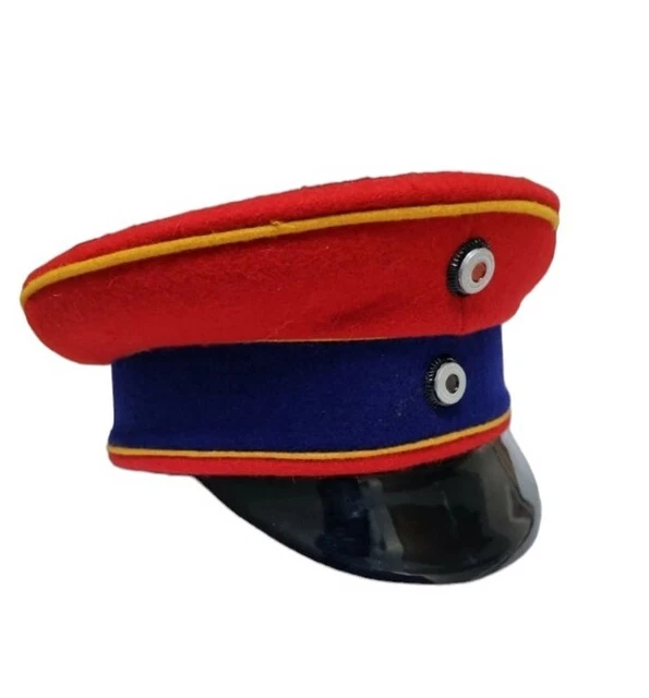 WW1 GERMAN PRUSSIAN Army Leib-Grande Husaren Regiment Officers Visor ...