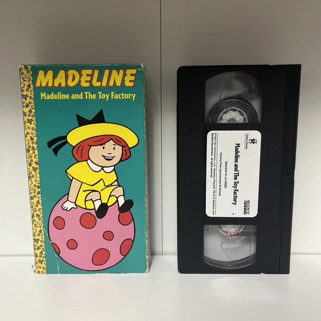 MADELINE AND THE Toy Factory VHS Good Condition VHS Madeline By Ludwig ...