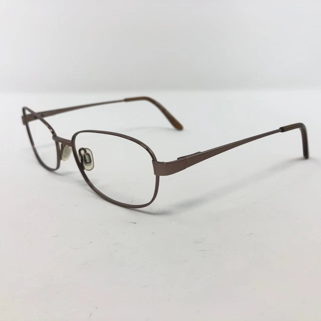 SPECSAVERS BEECH GLASSES Frames Bronze Oval Eyeglasses Spectacles Frame ...