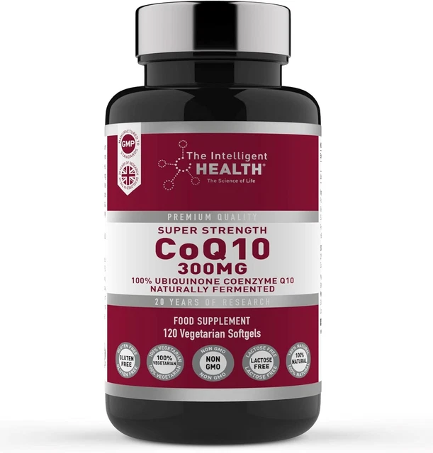 UBIQUINONE COENZYME Q10 300mg Softgel Capsules, 120 Super Strength Vegan Friend £31.49 - PicClick UK
