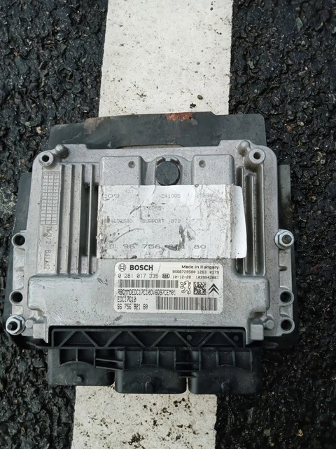 EDC17C10 ECU CALCULATEUR Moteur Peugeot Citroen 0281017335 EUR 55,00 ...
