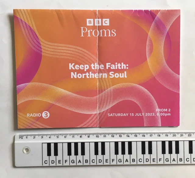 Northern Soul Bbc Proms Programme 15 July 2023 Shown On Tv 26