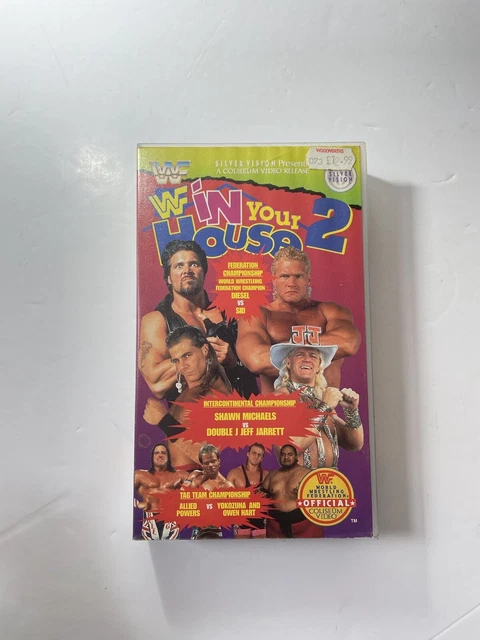 WWE IN YOUR House 2 Vhs Video Vintage Wrestling 1995 Wwf Vgc £7.99 ...