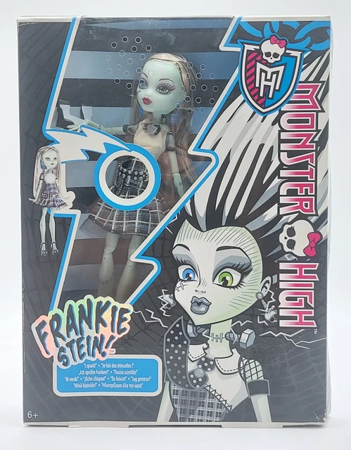 2012 MONSTER HIGH I Spark! Puppe: Frankie Stein / Mattel Y0424 / NrfB ...