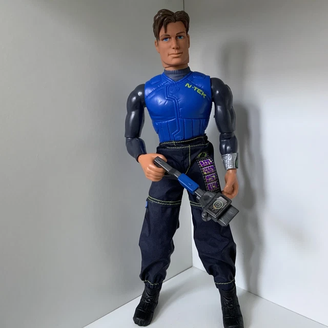 1998 MAX STEEL N-Tek Action Figure Vintage Mattel Con Vestiti E ...