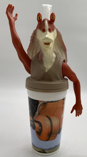 STAR WARS EPISODE 1 Sebulba Cup Topper, Large Cup And Straw .. Brand ...