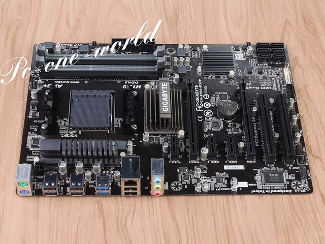 GIGABYTE GA-970A-DS3P MOTHERBOARD Socket AM3+ DDR3 USB3.0 AMD 970 100% ...