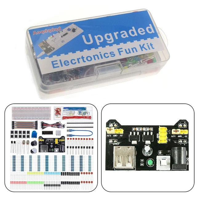WITH STM32 FOR Arduino Electronics Component Fun Kit Without Soldering ...