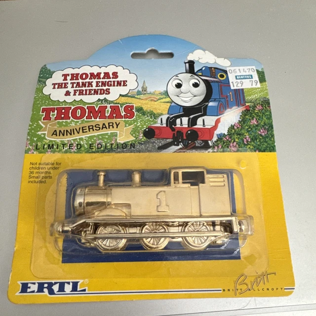 ERTL THOMAS THE Tank Engine & Friends - Ltd Anniversary Thomas #1238 ...